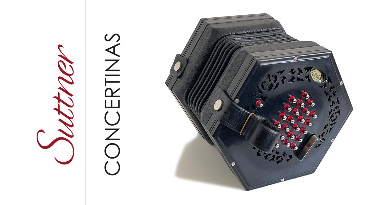 Suttner Concertina Ebony - YouTube