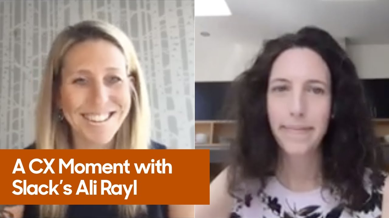 Zendesk CX Moment with Slack's Ali Rayl - YouTube