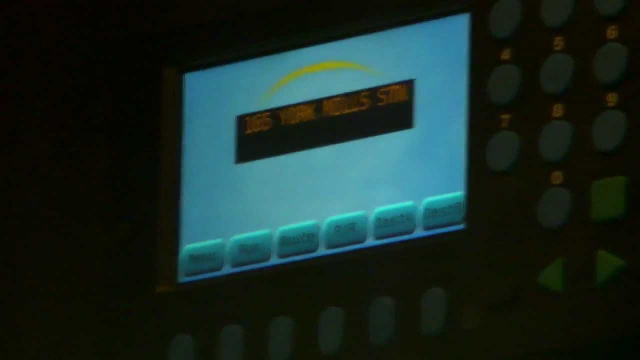 Luminator Destination Sign of the TTC Novabus RTS #7251 - YouTube