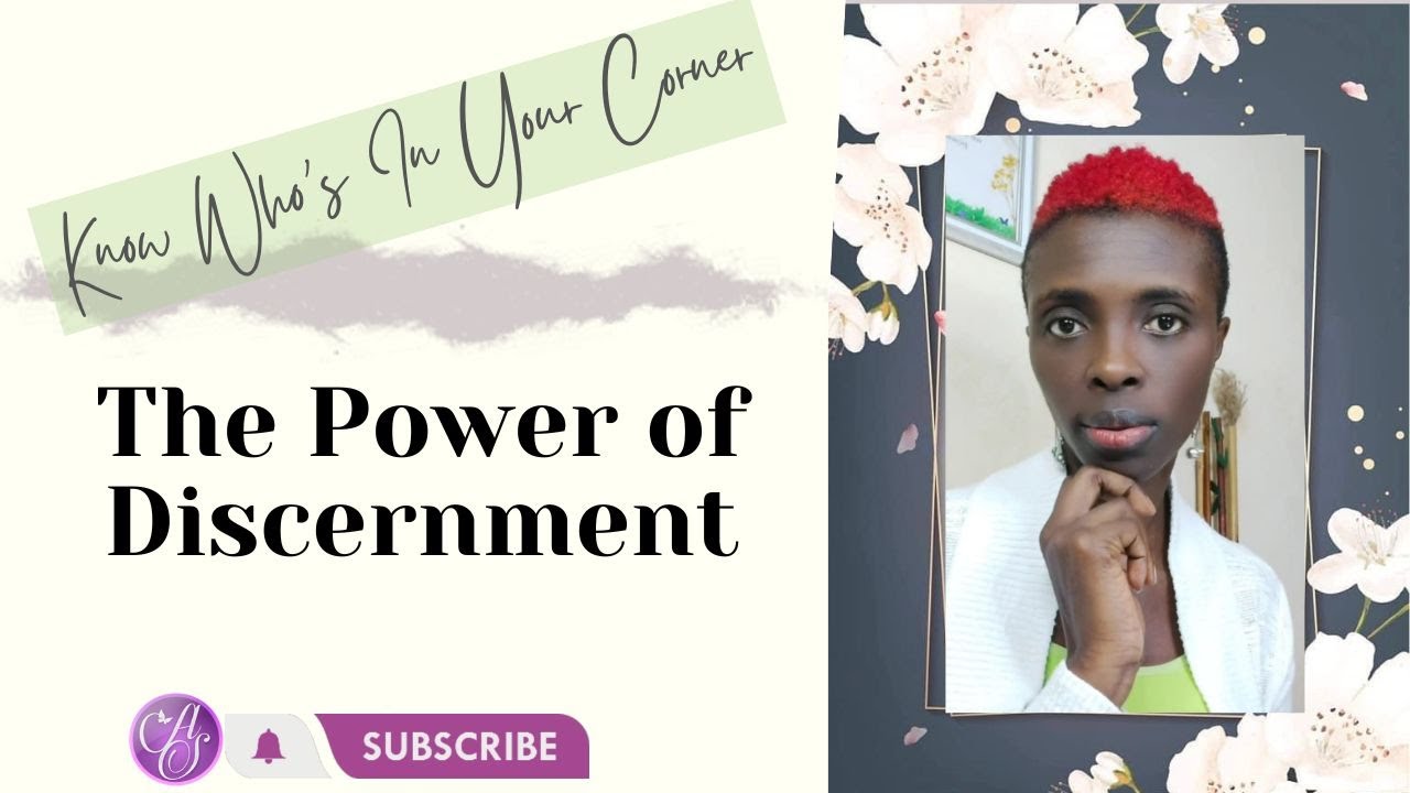 THE POWER OF DISCERNMENT - YouTube