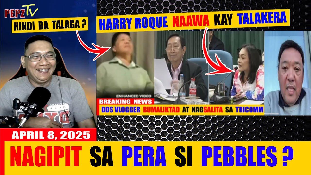 PEBBLES CUNANAN BUMALlKTAD SA TRICOMM HEARING! BAKA NAGIPlT LANG AYON ...