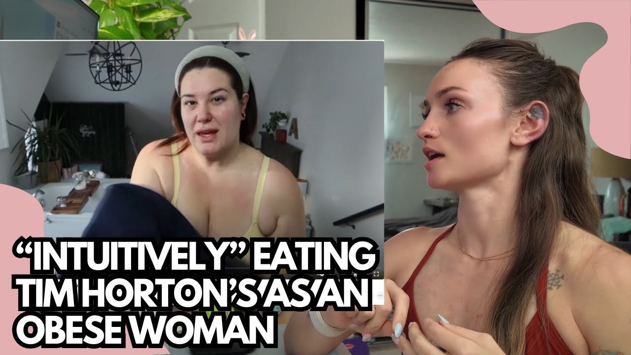 Ex-Fat Reacts To Zoe Potter "Intuitively" Eating As A Fat Girl From 3 Years Ago...She's Still ...