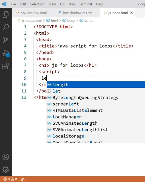 javascript for loop 💻#trending #javascript #javaprogramming #viralvideo #shortvideo #shorts ...
