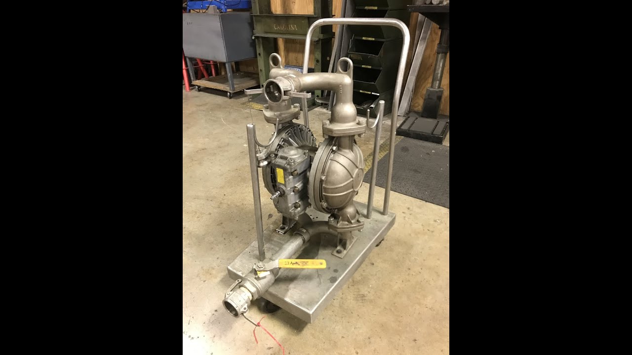 SCS14 Stainless Steel Diaphragm Pump - YouTube