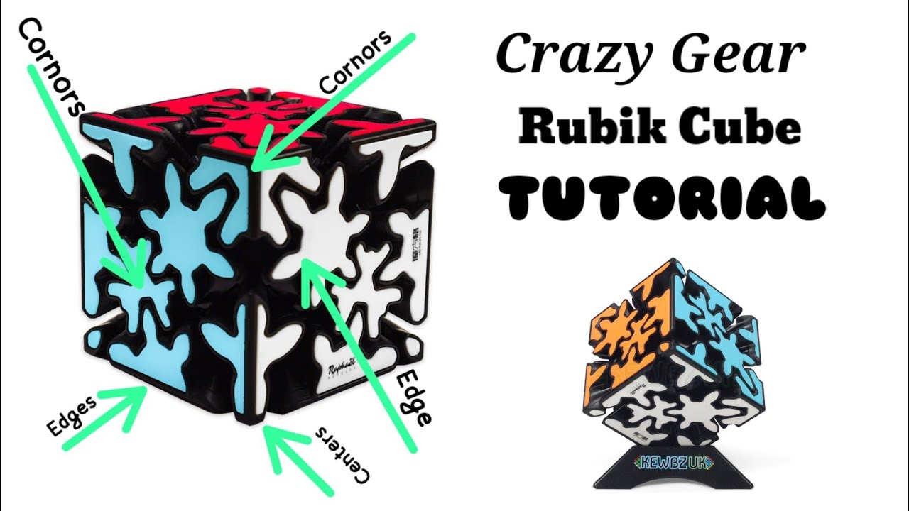 How Can Solve Crazy Gear Rubik Cube - YouTube