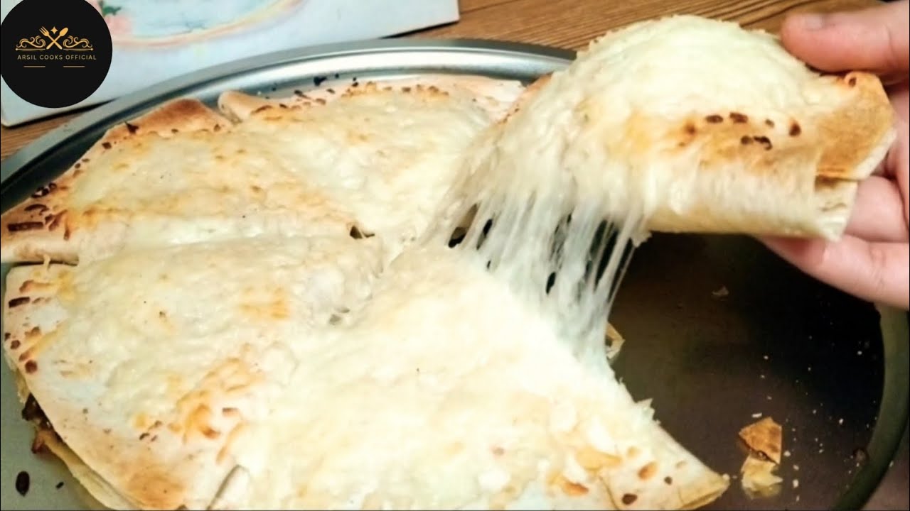 Pizza Burrito Recipe|Make Pizza With Tortillas - YouTube