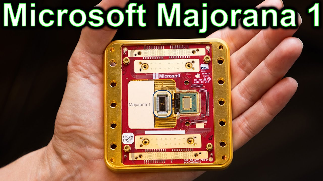 Microsoft Majorana 1 Explained {Computer Wednesday} - YouTube