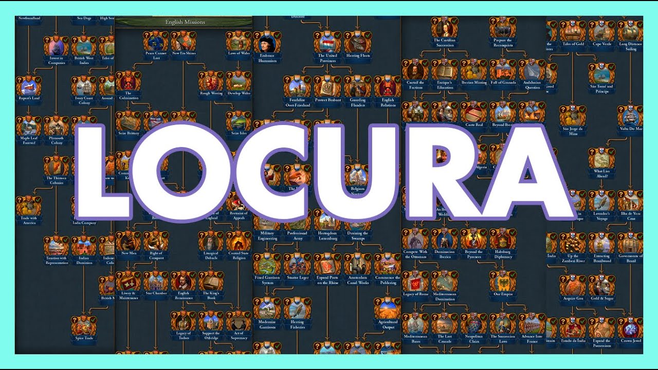 +35 NUEVOS ÁRBOLES DE MISIONES! - ACTUALIZACIÓN EUROPA EXPANDED 1.13 ...