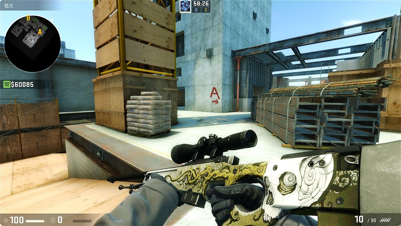 CS:GO Skin : AWP | Worm God - YouTube