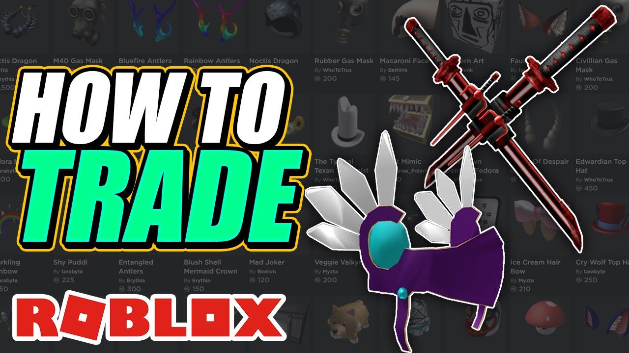 How To Trade In Roblox - YouTube