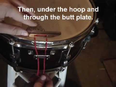 Snare Wire - How To Replace Snare Wires - YouTube