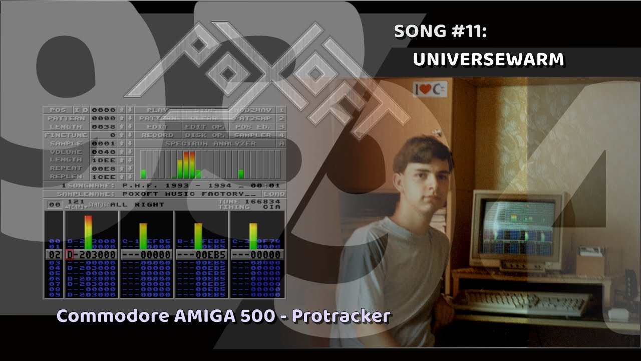 Amiga Protracker music series from Poxoft (1993/1994) - Song #11 - YouTube