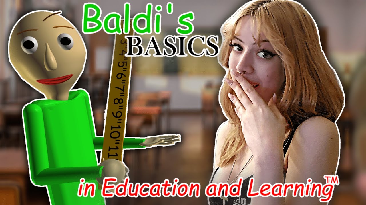 BALDI WANTS TO CLAP MY CHEEKS WITH HIS RULER - shitpost, Baldi's basics ...