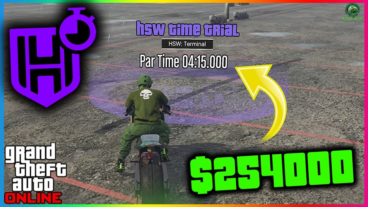 Make 💲254,000 Fast & Easy!💨 'TERMINAL' HSW Time Trial Help Guide ⏲| GTA ...