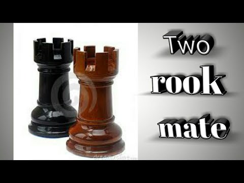 Two rook mate endgame in Hindi - YouTube