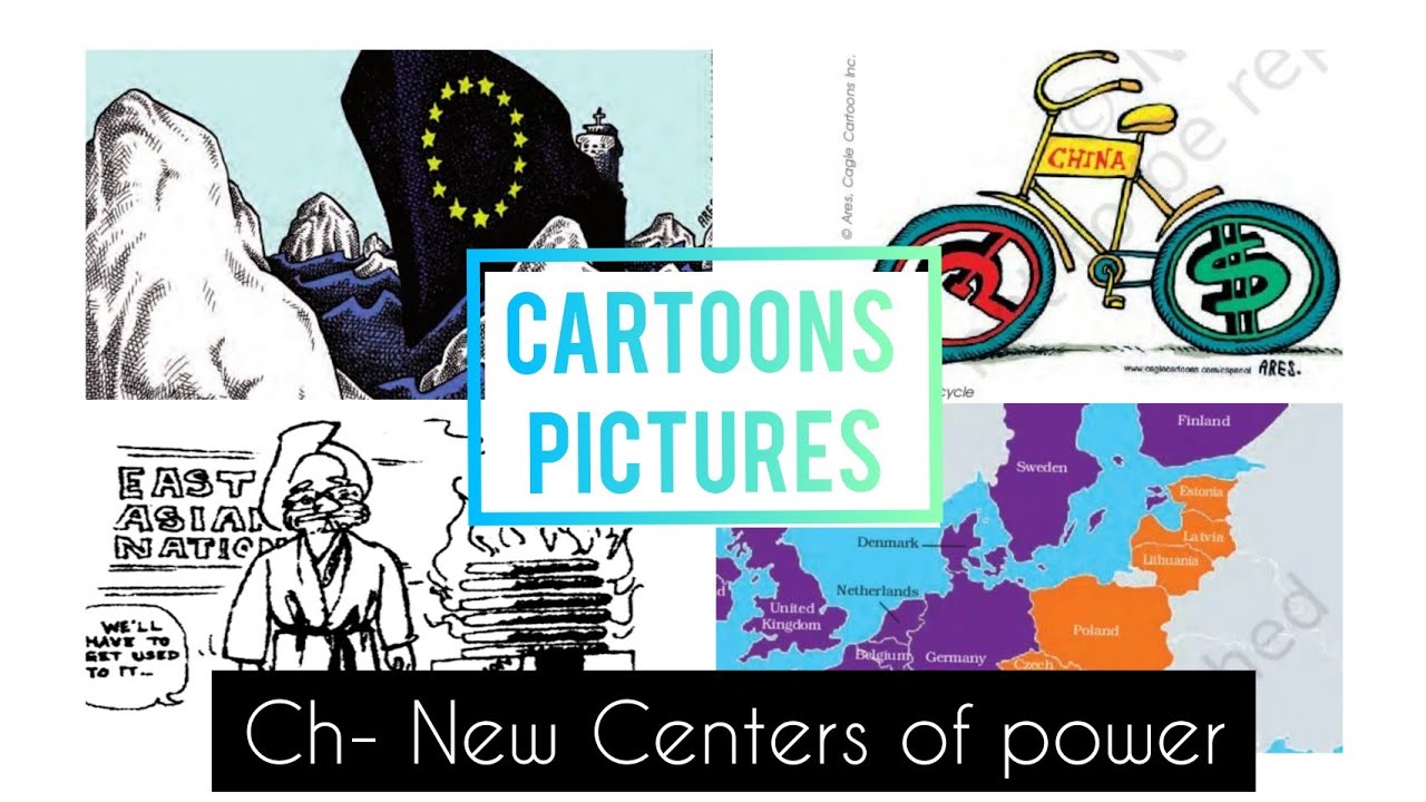 Cartoons and Pictures Explanation | Ch- New Centers of Power| Class 12 ...