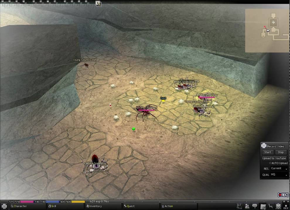 Mabinogi - Spider RP Quest - YouTube