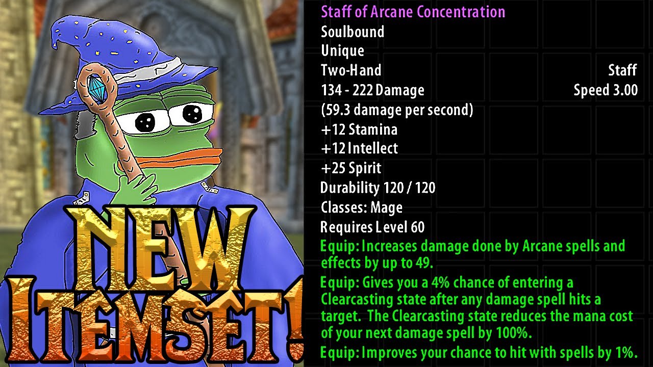 New Custom Arcane Mage Set Called Arcane Shimmer! 🔮 Hateforge WoW ...