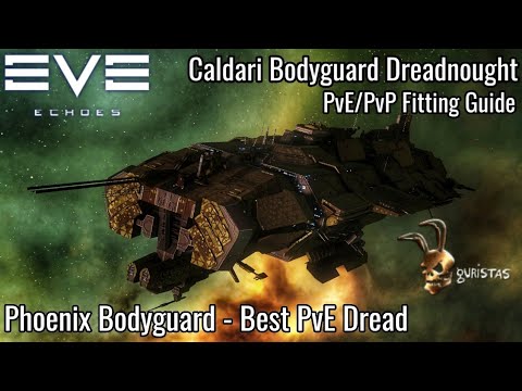 EVE Echoes - Phoenix Bodyguard - Caldari Dreadnought PvP/PvE Fitting ...