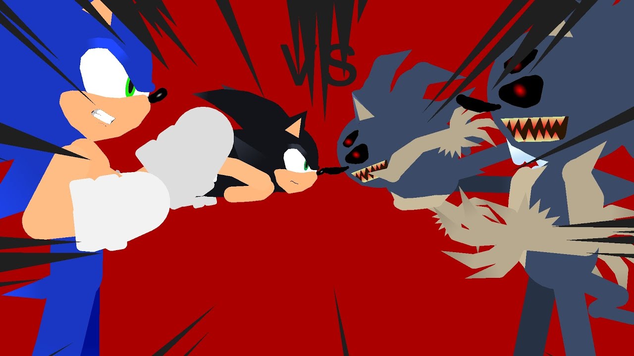 Sonic the hedgehog vs sonic exe - shinegolf