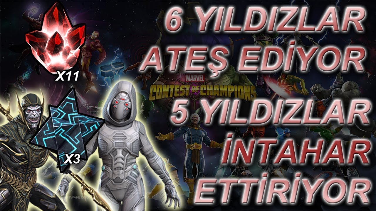 BIG CRYSTAL OPENING - MCOC - MARVEL CONTEST OF CHAMPIONS - YouTube