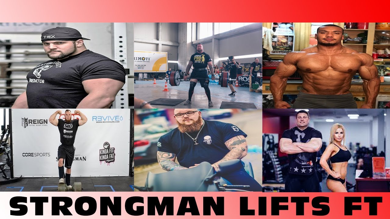 STRONGMAN LIFTS FT JERRY PRITCHETT, AARON PAGE, EVAN SINGLETON, LARRY ...