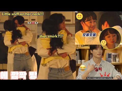WTF HEO NAMJOON JUST SNIFF KIM DAMI’S NECK DURING HUG SCENE!!?😭💘Just pure Namjoon instinct?🔥
