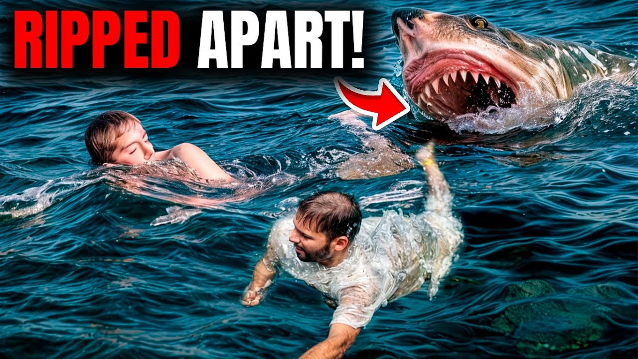 These 2 People Were BRUTALLY ATTACKED By A Shark! - YouTube
