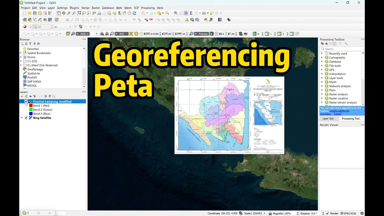 #1a Georeferencing Peta - YouTube