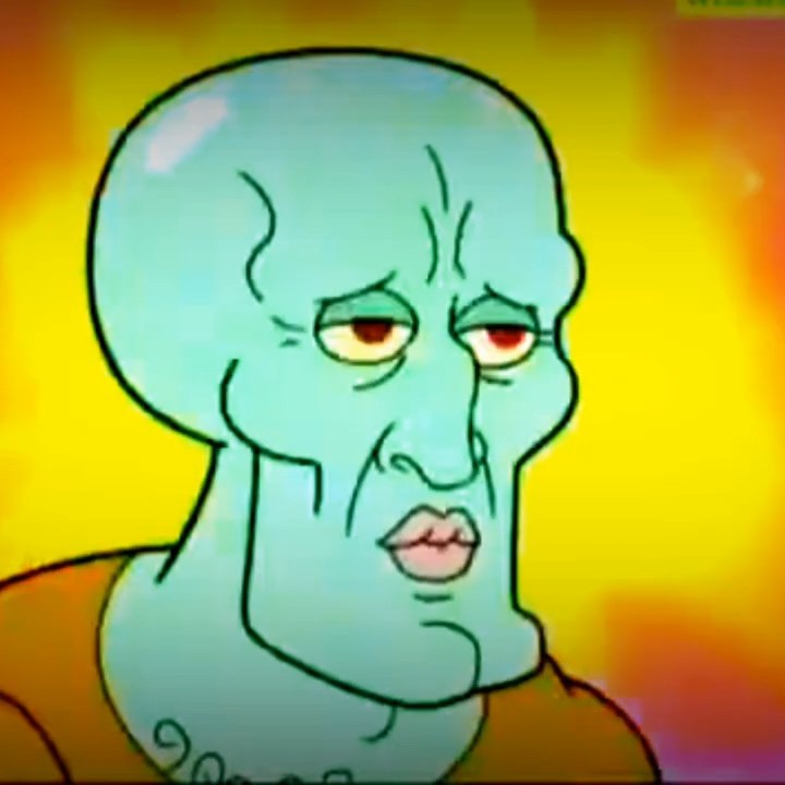 Squidward Tentacles Handsome [SIGMA] 🤫#spongebobsquarepants# ...