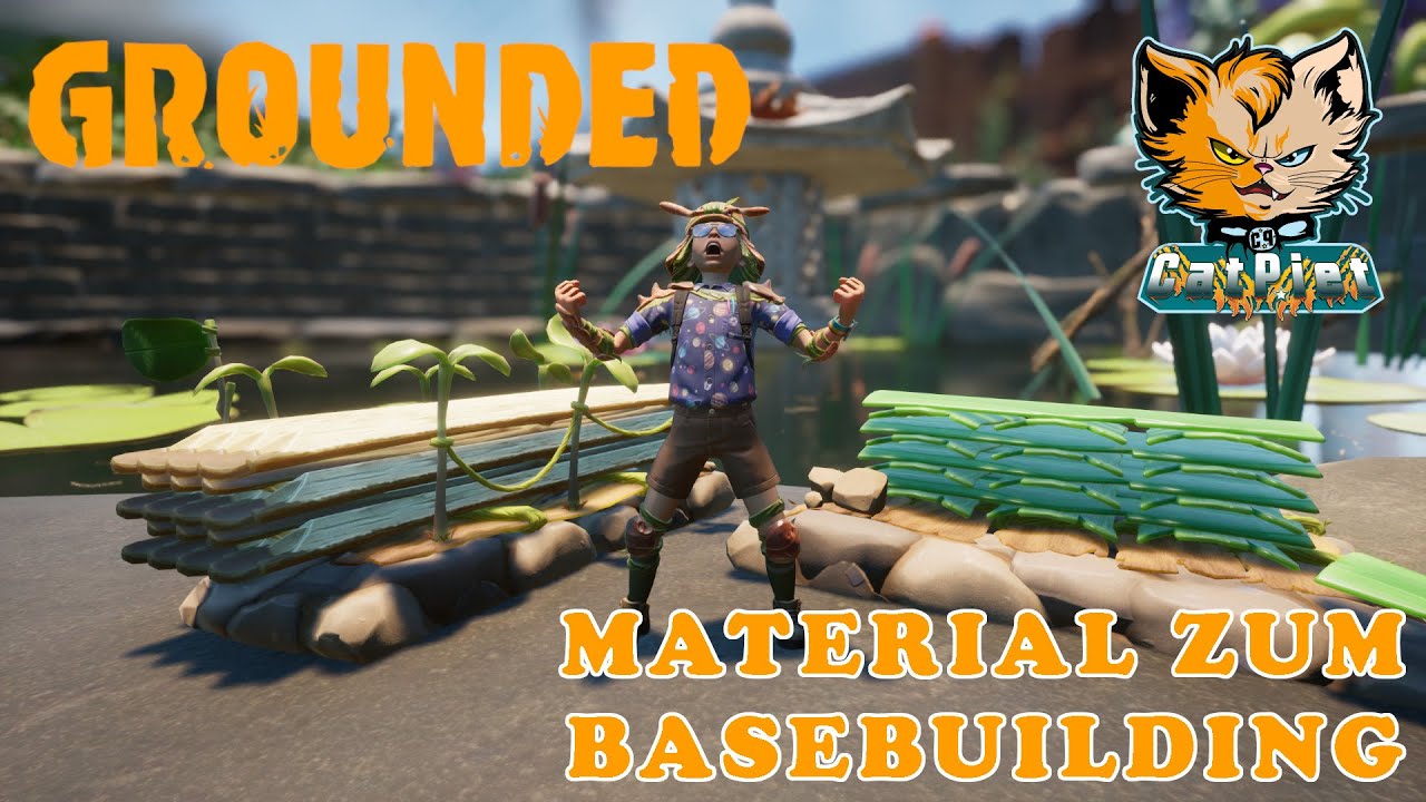 Grounded - Material farmen für die Base! #08 - YouTube