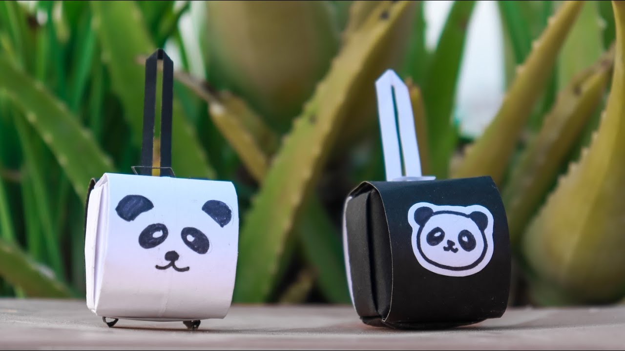 How to make mini cute bag with paper // diy cute miniature bag with ...