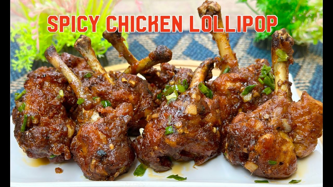 Spicy Chicken Lollipop Recipe|| Easy & Quick Recipe|| HELLO COOKING # ...