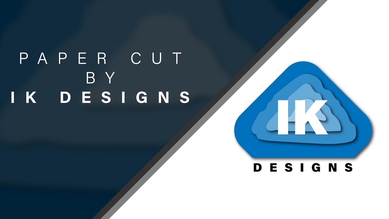 Paper cut effect in adobe illustrator - YouTube
