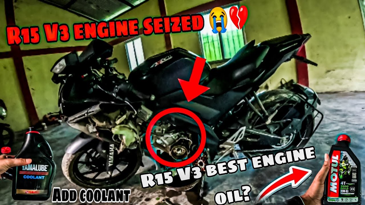 The Shocking Truth About R15 V3 Engine Seized 😭💔 - YouTube