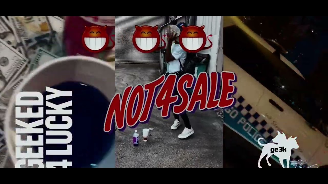 Geeked4Lucky - Not 4 Sale (Official Music Video) By: ShotbyGeek - YouTube