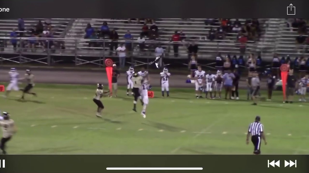 Rockvale middle school 8th grade football highlights - YouTube