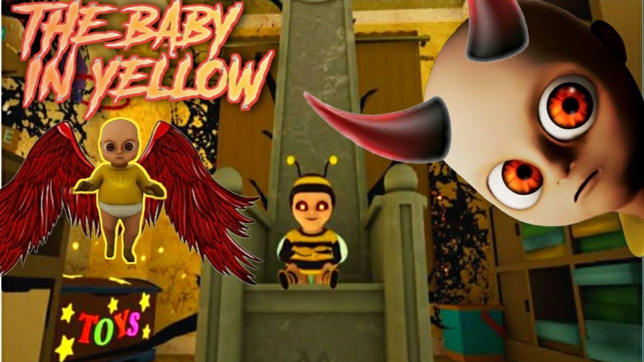 🤯OMG!! The baby in yellow Horror game (so dangerous😨 game) - YouTube
