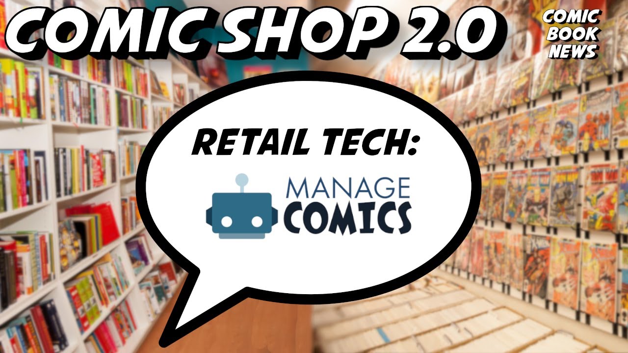 Brian Garside from Manage Comics- Comic Shop 2.0 - YouTube