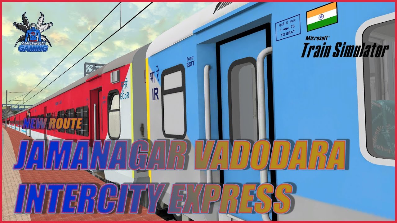 #22960 NEW ROUTE | 22960 JAMANAGAR-VADODARA INTERCITY EXPRESS | INDIAN ...