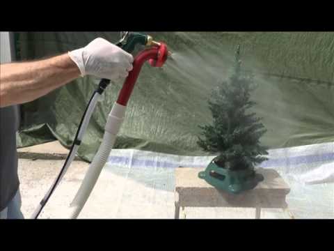 M300 SNOW FLOCK MACHINE - YouTube