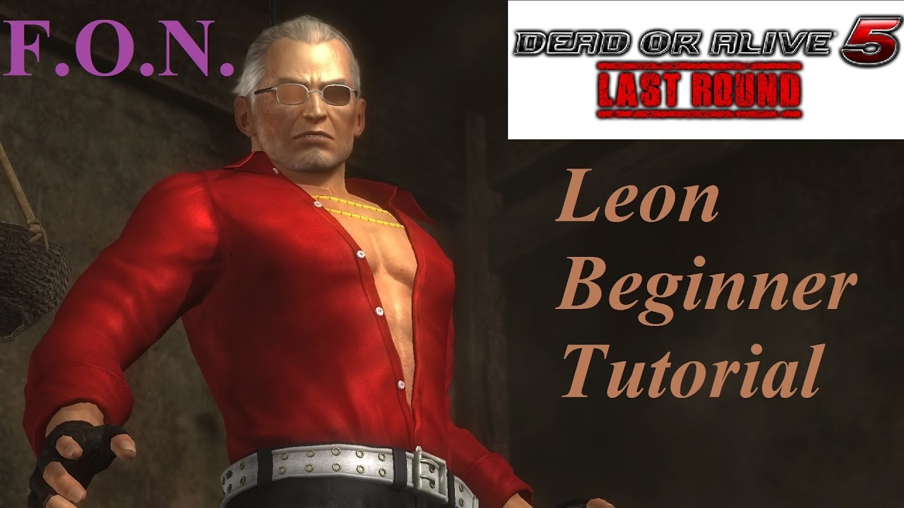 Leon Beginner Guide Tutorial (DOA5LR) - YouTube