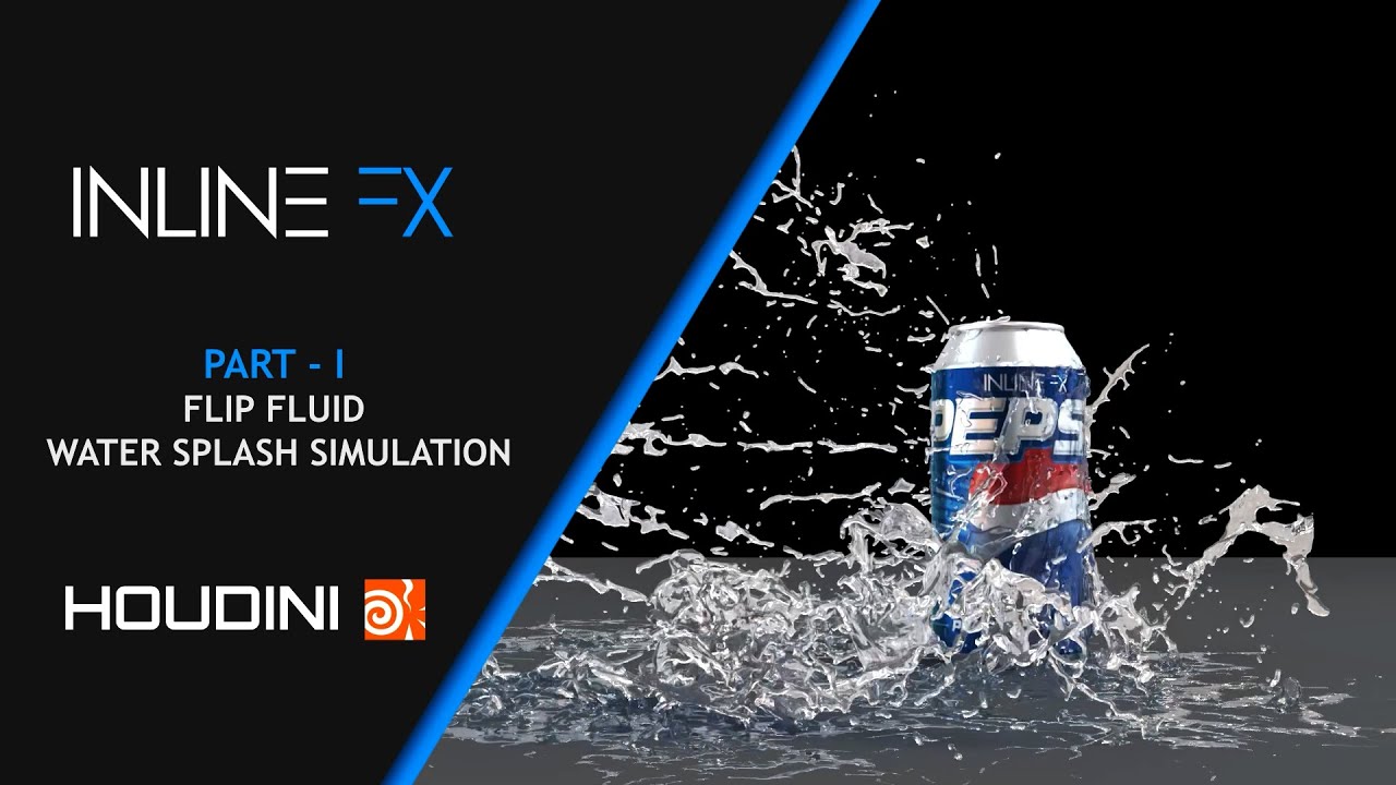 How to To create Water splash in Houdini |Tutorial | Part I - YouTube