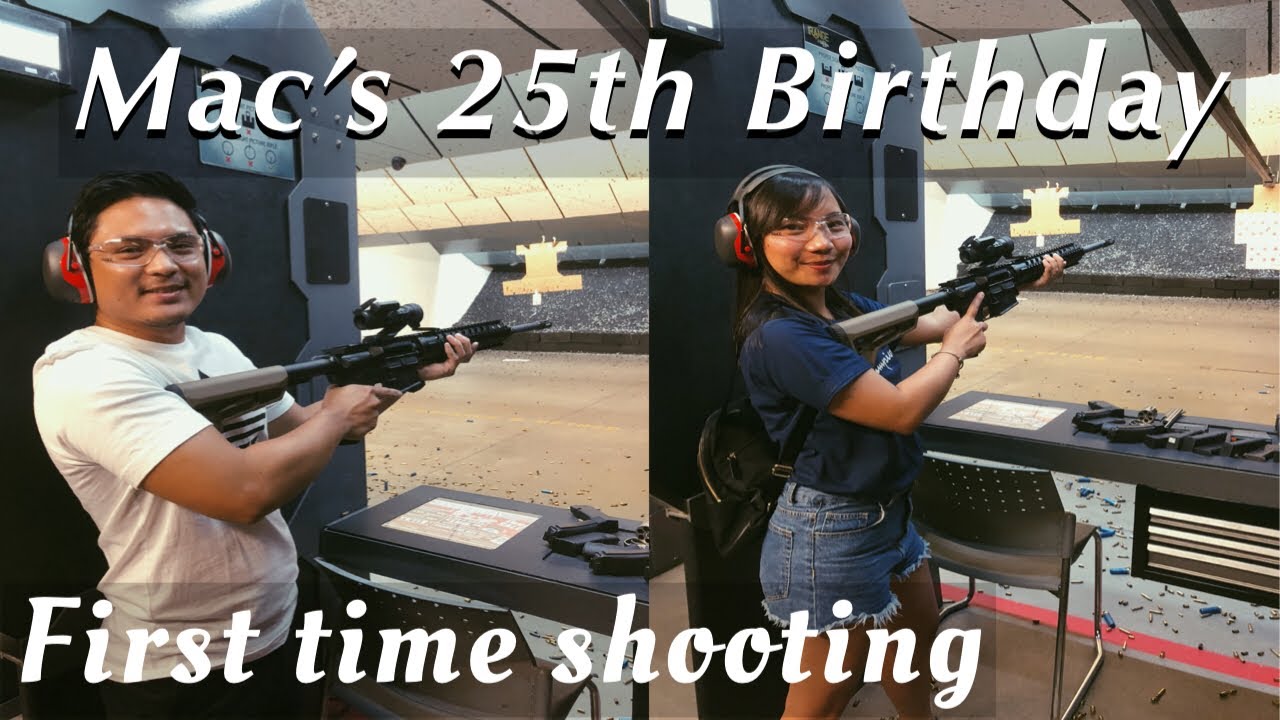 Urban Tactical Experience | First time shooting a gun | Bowling - YouTube