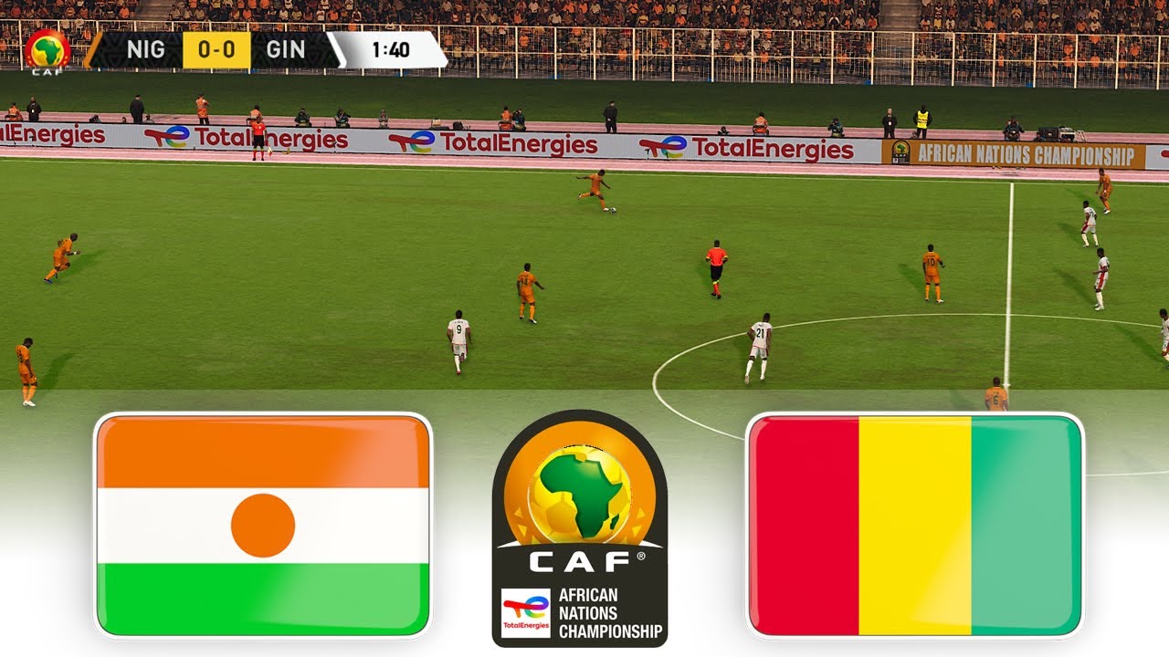 🔴NIGER vs GUINEA ⚽ AFRICAN NATIONS CHAMPIONSHIP CHAN 2025 ⚽ FOOTBALL ...