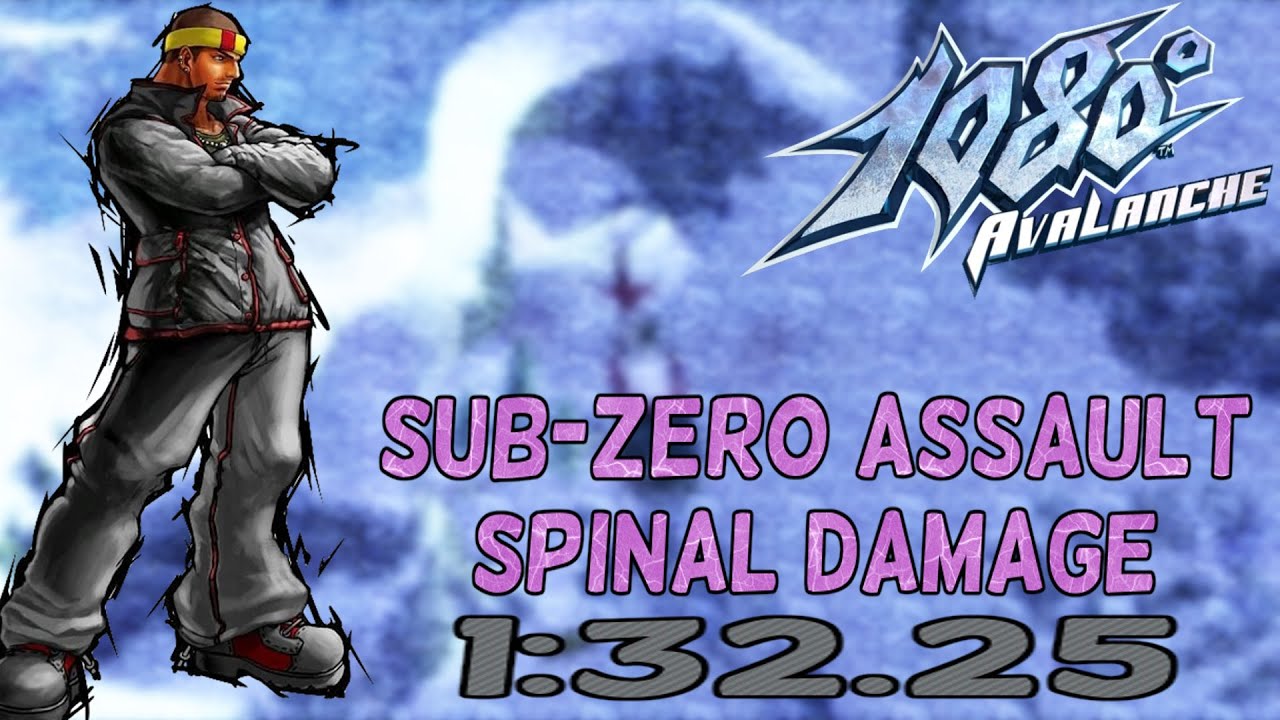 1080 Avalanche Speedrun | Spinal Damage - 1:32.25 - YouTube