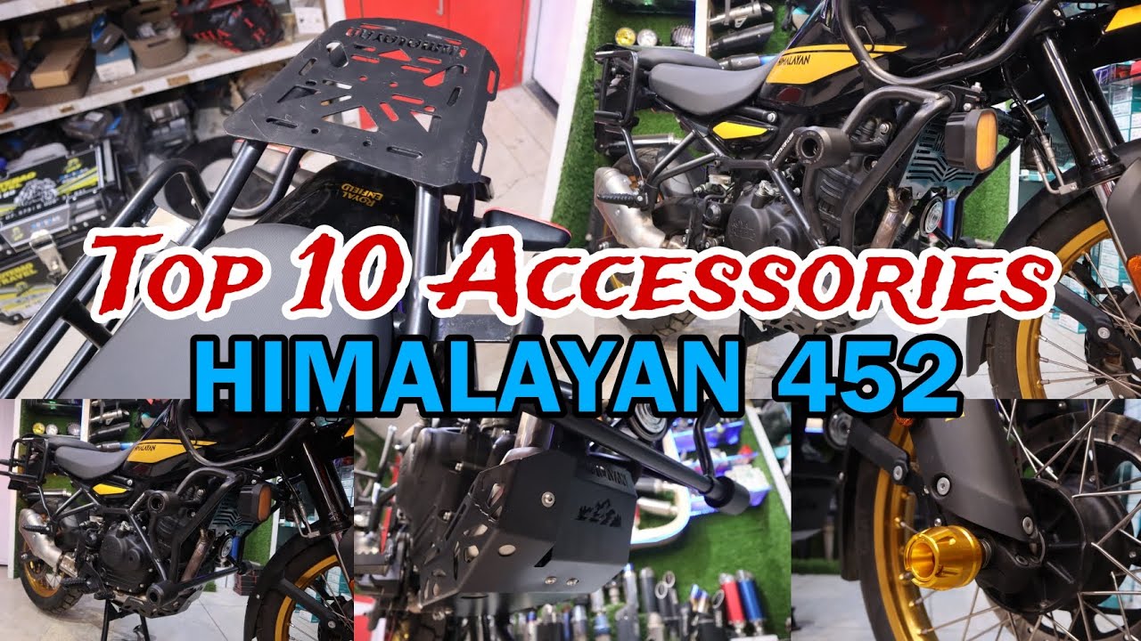 Top 10 Accessories For Himalayan 452 | Himalayan 450 Accessories # ...