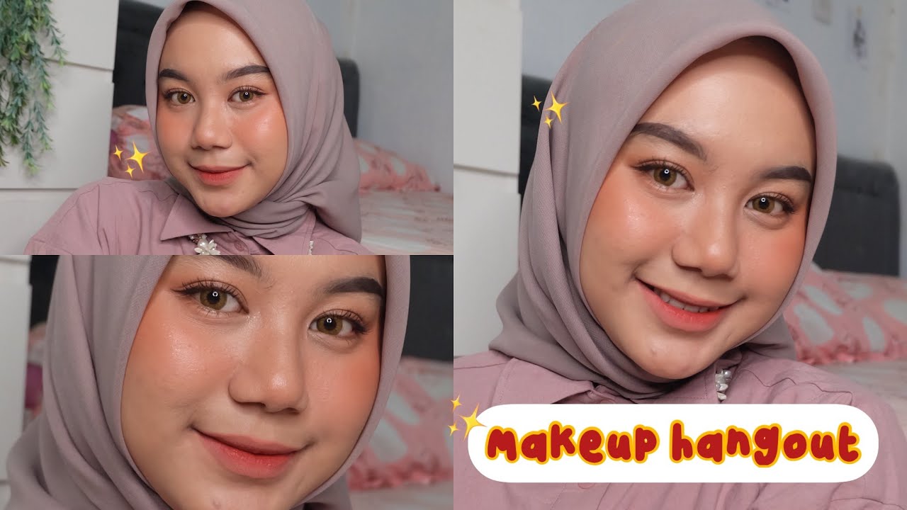 DAILY MAKEUP / MAKEUP HANGOUT ALA VANINDA AIDINA - YouTube