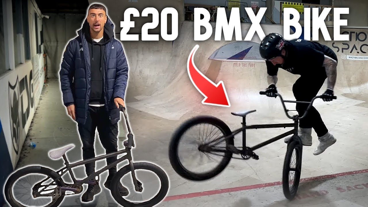 £20 BIKE CRAZY BMX TRICK CHALLENGE - YouTube