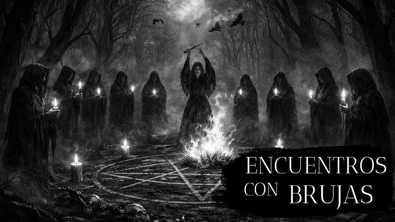HISTORIAS de TERROR de BRUJAS | Rituales Satánicos - YouTube